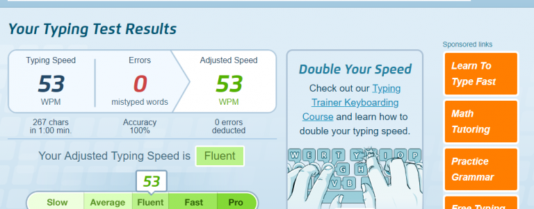 Typing Speed Test Online Free - Typing Speed Test Online