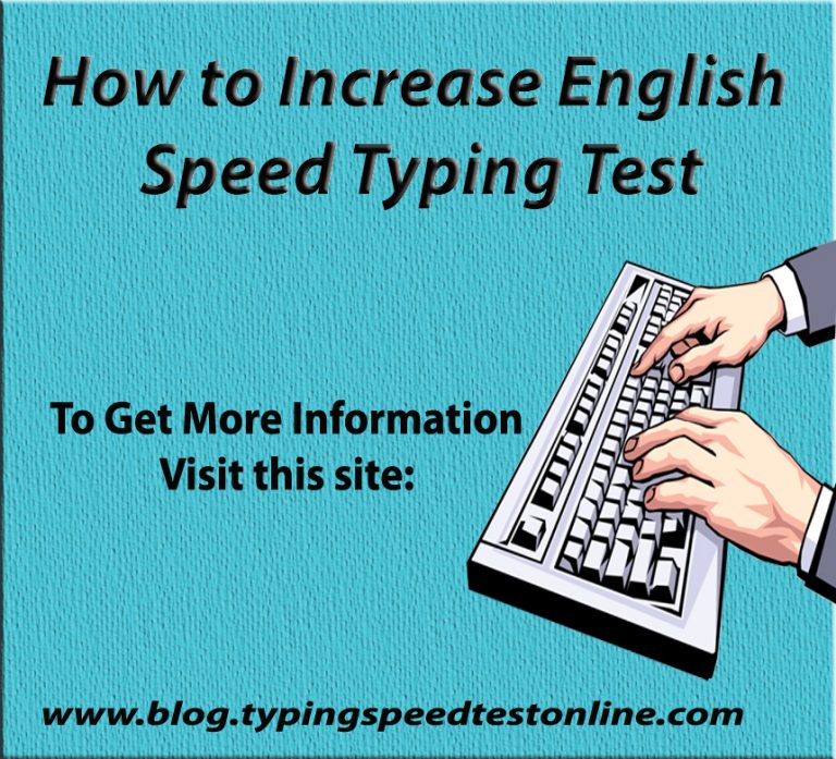 English Speed Typing Test - Typing Speed Test Online
