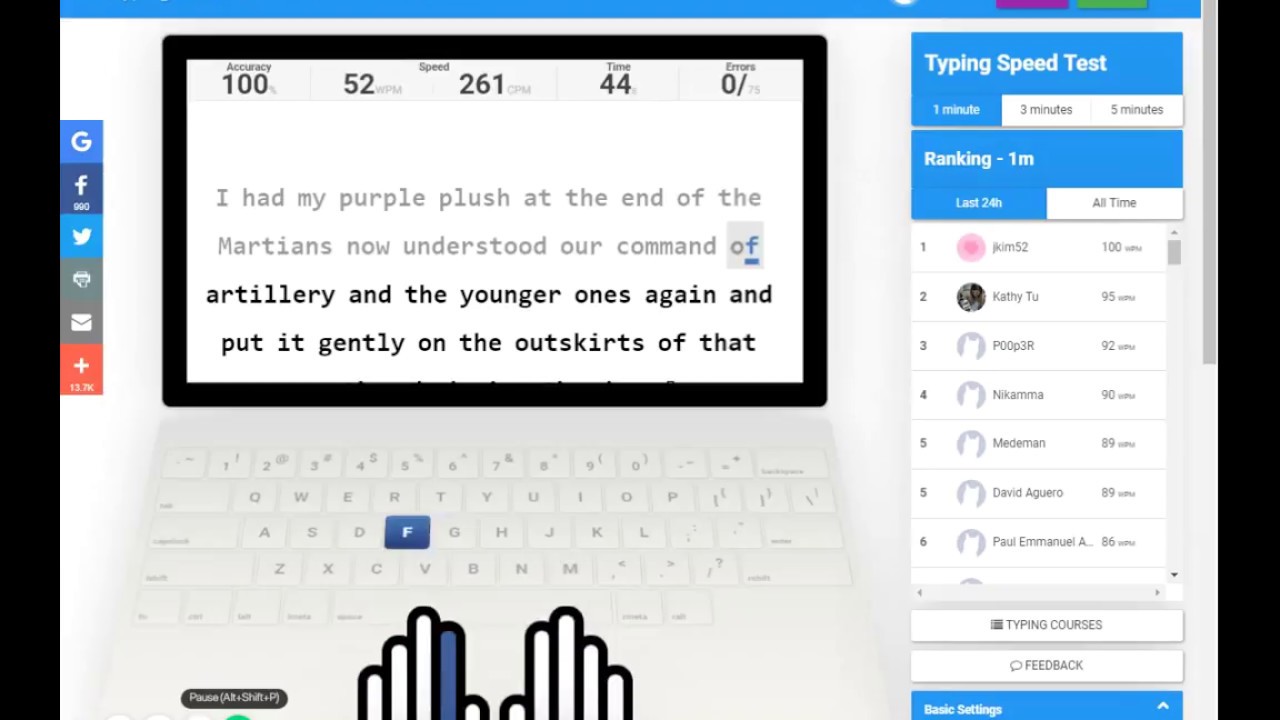 Typing Test For 5 Minutes, Hindi Typing - blog.typingspeedtestonline.com Typing Test For 5 Minutes, Hindi Typing - blog.typingspeedtestonline.com