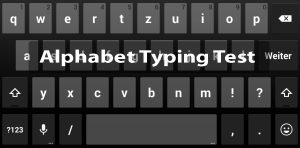 Alphabet Typing Test | What is WPM in Typing | Calculate WPM