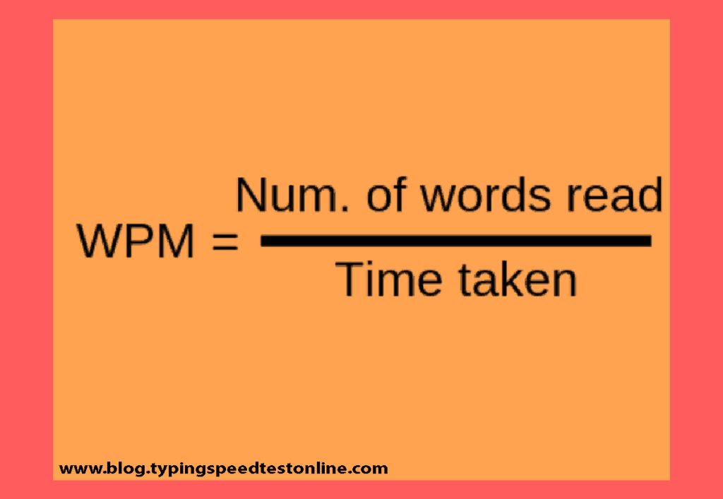 Calculating WPM Typing Finding Words Typed Per Min Accuracy